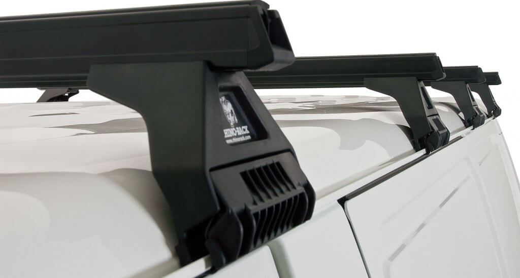 Heavy Duty RL110 Black 4 Bar Roof Rack - Roof Racks NZ Ltd
