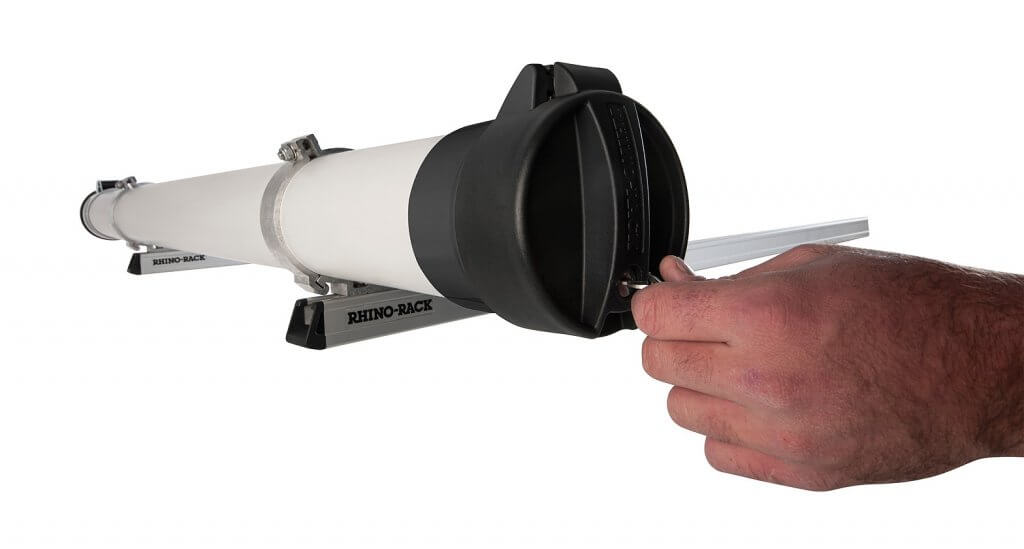 Rhino Rack - Conduit Locking End Caps (100mm / 3.9inches) - Roof Racks ...