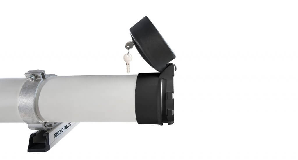 Rhino Rack - Conduit Locking End Caps (100mm / 3.9inches) - Roof Racks ...