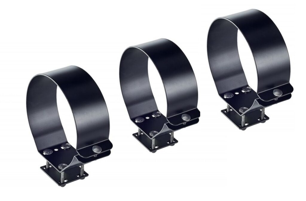 CRUZ Pipe Clamp 100mm - set of 3 clamps - Roof Racks NZ Ltd