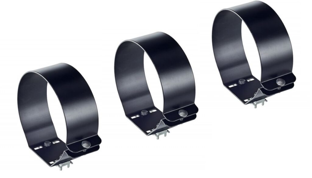 CRUZ Pipe Clamp 100mm - set of 3 clamps - Roof Racks NZ Ltd